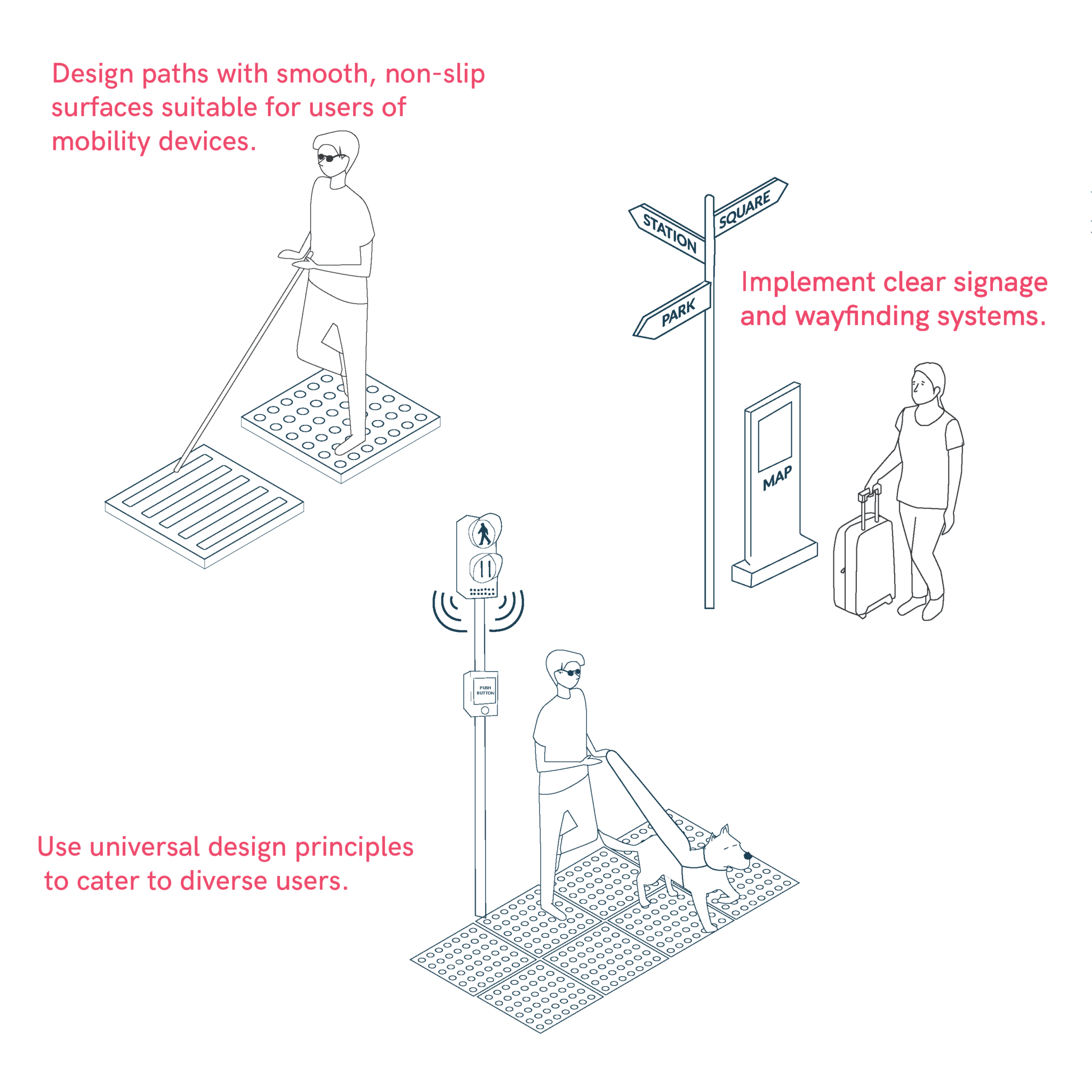 Accessible and Well-Maintained Public Spaces – Universal Design Manual for Inclusive Spaces