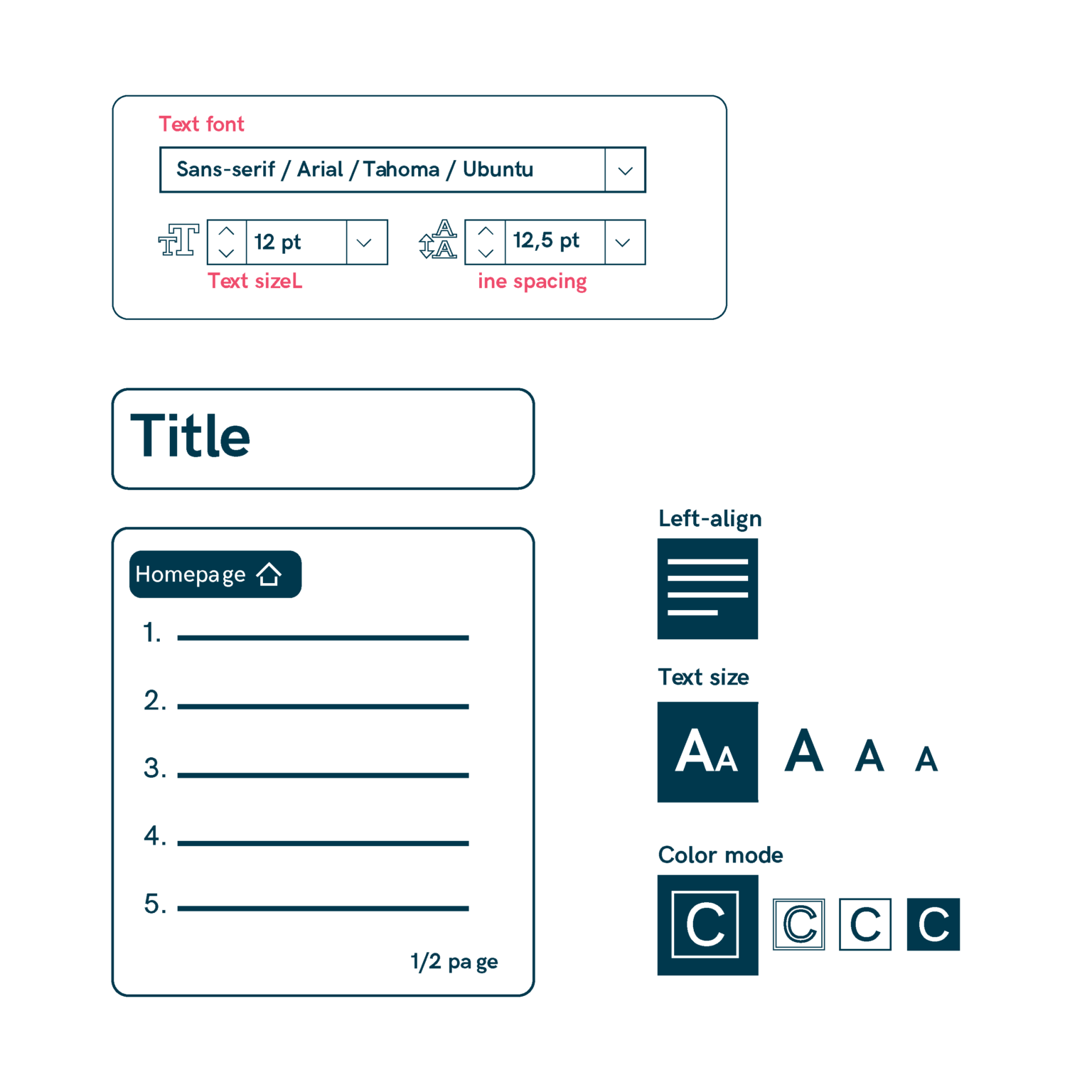Digital barrier – Universal Design Manual for Inclusive Spaces